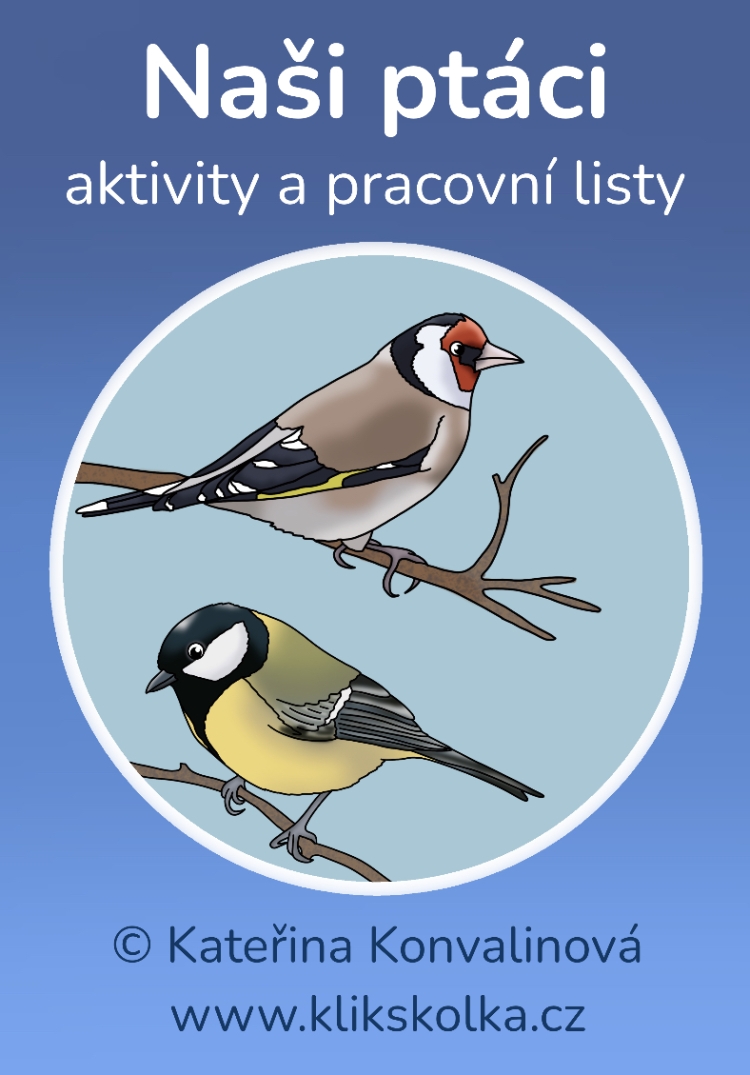 Naši ptáci - aktivity a pracovní listy